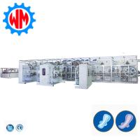 China Stable Work Sanitary Pad Making Machine 1200pcs/min Customizable System for sale