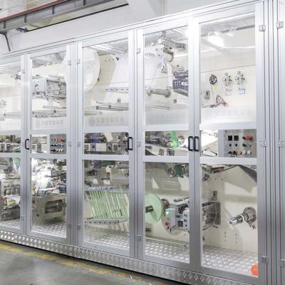 Κίνα Σταθερή εργασία Υγιεινή Pad κατασκευή Μηχανή 1200pcs/min Προσαρμόσιμο σύστημα προς πώληση