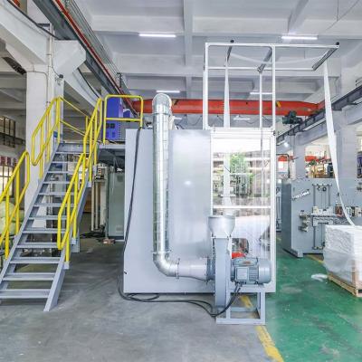 Cina Macchina per la produzione di pannolini per bambini completamente servoassistita con rendimento del 98%, 800 pezzi/min, certificato CE ISO in vendita