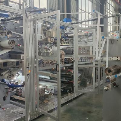 China Versatile Full Servo Adult Diaper Making Machine for Various Sizes and Styles of Diapers for sale