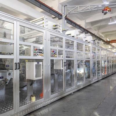 中国 2025年 高度効率安定アンダーパッド生産ライン サービス 海外 販売のため