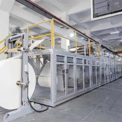 중국 에너지 절감 풀 세르보 매트리스 패드 기계 언더 패드 생산 라인 자동 스택 판매용