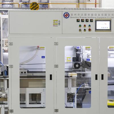 중국 에너지 절감 풀 세르보 매트리스 패드 기계 언더 패드 생산 라인 자동 스택 판매용