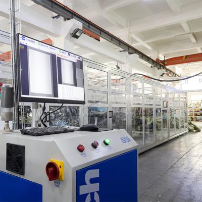 중국 에너지 절감 풀 세르보 매트리스 패드 기계 언더 패드 생산 라인 자동 스택 판매용