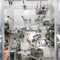 China Quickly Switch Specifications Sanitay Pad Making Machine 5 Sizes Customized for sale