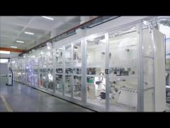 380V 50Hz Baby Diaper Making Machine Customized Diaper Production Machine