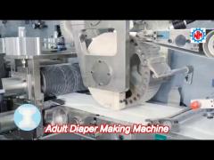 Fabrique professionnelle ligne de production de couches pour adultes
