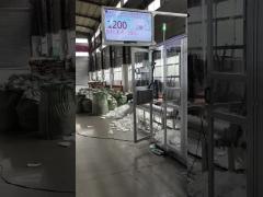 In één minuut worden er 1200 geproduceerd.