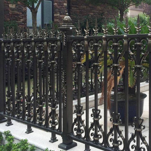 Outdoor Modern Metal Railing Design Aluminum Balcony Railing/Staircase Railing/Deck Railing And Handrails