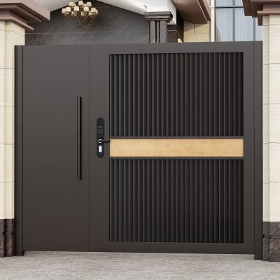 Cina Progettazione di porte scorrevoli esterne per porte di alluminio con rivestimento in polvere quadrato cinese in vendita