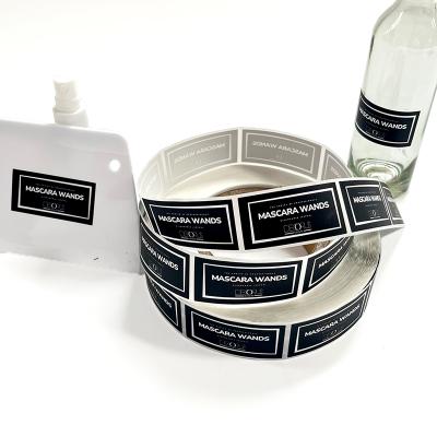 China Custom Self-Adhesive Printing Cosmetics Packaging Labels Waterproof Small Business Stickers for sale