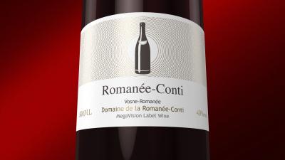 China Customized Wine Bottle Label Printing Logo Gold Foil Textured Spot Uv Wine Label Packaging Stickers for sale