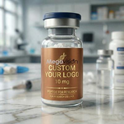 China Custom Spot UV Roll Peptide Temperature Label Vial 3ml 5ml 7ml 10 ml Packaging Labels Vinyl Stickers Pegatinas Etiqueta Adhesiva for sale