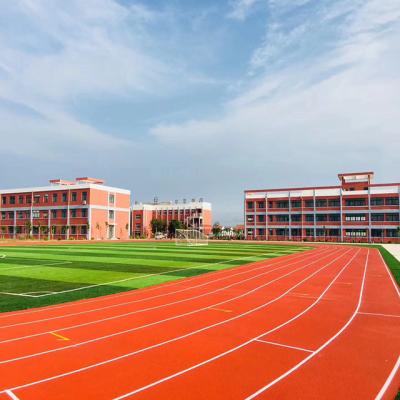 China Full Pour System for Rubber Running Track Running track material for sale