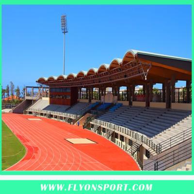 China Spray coat rubber Running Track for Sport Flooring Rubber Field Athletic Track for sale
