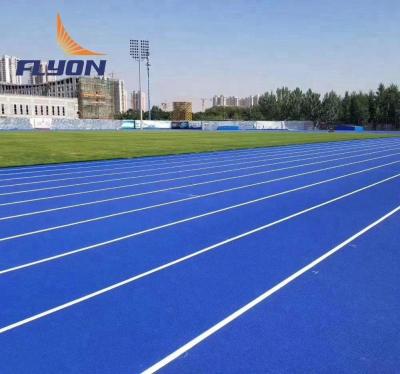 China 2021 Hot sale 13 mm spray coating system stadium running track athletic running track for sale