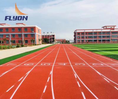China tartan running track sport surface running track paint athletic track for sale