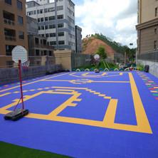 China 2022 America outdoor and indoor basketball court tiles and plastic interlocking tiles for sale