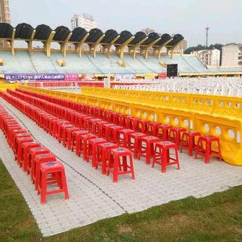 China Turf protection flooring tiles covering pvc floor portable floor temporary roadway for sale