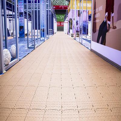 China engineering composite flooring used for truck way turf protection flooring for stadium for sale