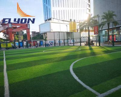 China Flyon Football/Soccer/Futsal Synthetic Turf Artificial Grass for sale