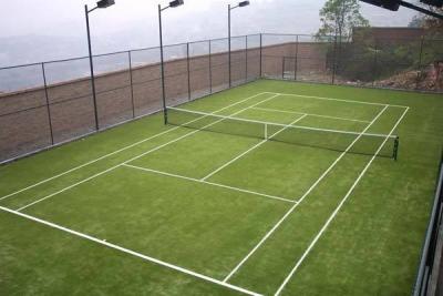 China Tenis Lawn and Tennis Artificial Grass 2020 USA Artificial Turf Tennis Court 2 Years 3/4inch CN;JIA PP+ PE PP+NET Flyon for sale