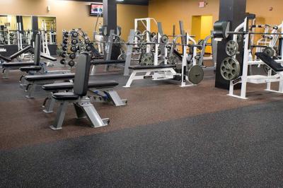China colored diamond flecks rubber gym fitness floor interlock rubber mats tile for sale