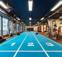 China High stability fireproof easy cleaning color EPDM SBR granules Square mat Gym rubber tiles for sale