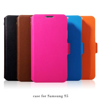 China DOORMOON Wallet PU Leather Phone Case For SAMSUNG Galaxy S5 G900 SM-G900 for sale