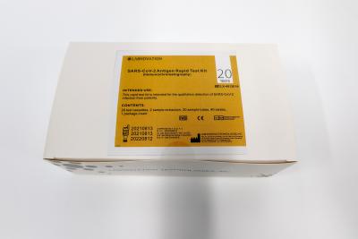 China Teste rápido Kit Qualitative Detection One Step do antígeno de Labnovation SARS-CoV-2 à venda