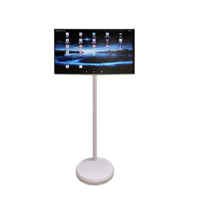 China 21.5/32 inch wireless smart movable tv Android OS Remote Control Portable Smart Screen 4k Touch Screen Monitor TV for sale