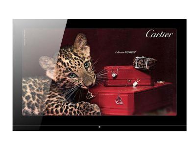 China high resolution 26 Inch wall mounted LCD Digital Signage Display Video Advertising With network for sale