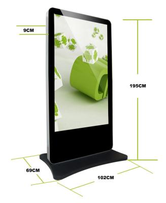 China LG Samsung 65 polegadas que anunciam a exposição do LCD para o museu, 110v - C.A. 240v à venda