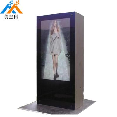 China 55 het“ Openluchtscherm van de Reclamelcd Vertoning, Digitale Signage van de Vloertribune Kiosk Te koop