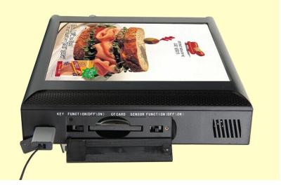 Cina Esposizione LCD completa del contrassegno di Digital del sensore di moto di HD IR per la vendita al dettaglio in vendita