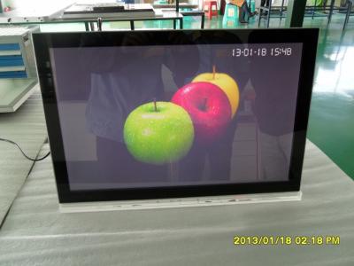 China exposição do Signage do LCD Digital da tela de toque de 3G WIFI 9 polegadas, jogador pequeno do tamanho à venda