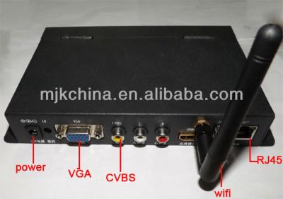 Cina FOGGI A COPPA la scatola di Telechip 8901 HD Media Player, HDMI 1080P/720P l'avoirdupois CVBS in vendita