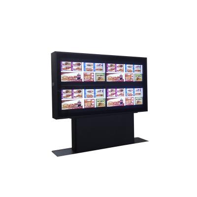 China Super Slim Openlucht Digitale Signage Digitale Reclamemachine 55 Duim 50/60 Herz Te koop
