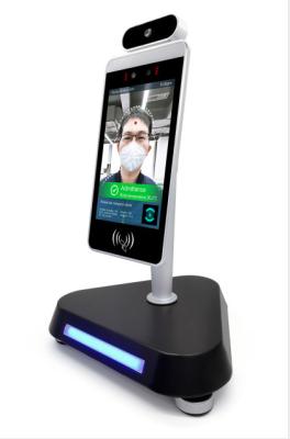China Temperature Measuremen Facial Recognition Thermometer Time Recording Access Control Device for sale
