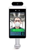 China Temperature Measuremen Facial Recognition Thermometer Time Recording Access Control Device for sale