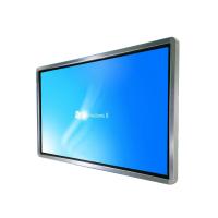 China 20 Points Infrared Touch Interactive Digital Signage Flat Panel 65'' Wall Mounted for sale