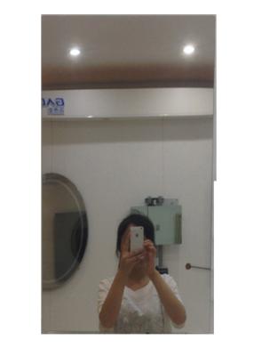 China 32 inch Transparency acrylic display stand Lipstick display Magic Mirror TV Display for sale