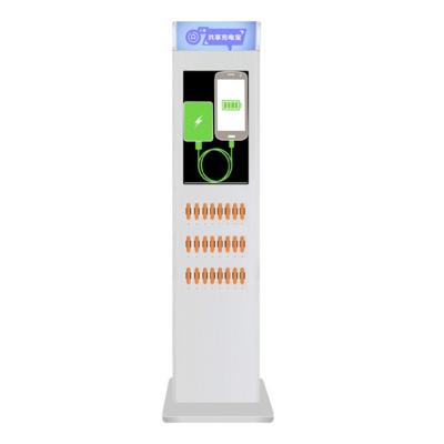 China AAA Battery 5000mAh Rental Charging Station Power Advertise Screen for sale