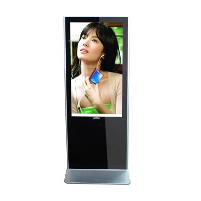 Cina Visualizzatore digitale diritto dell'esposizione/affissione a cristalli liquidi del contrassegno di Digital del touch screen del pavimento in vendita