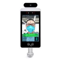 China 2.0MP Camera TCP/IP 50000 Face Recognition Thermometer for sale