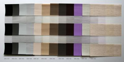 China colorful zebra blinds fabric vision shade for sale