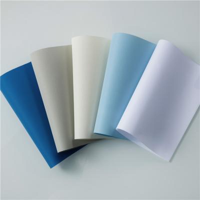 China 100% polyester roller blinds fabric dim out roller shade for sale