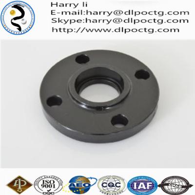 China high quantity orifice flanges black malleable iron threaded floor flanges for sale