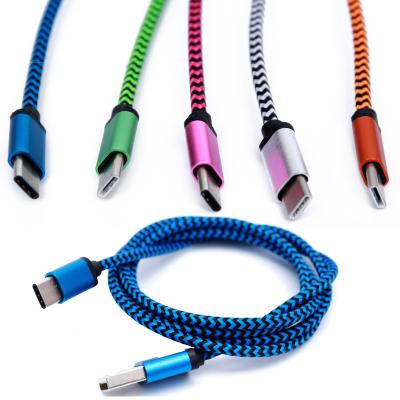 China 3 in 1 Fabric braided wire knitted cable cable for iPhone5S/iPhone4S/samsung for sale