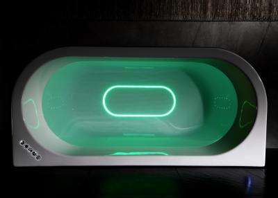 Cina Cascata a doppia luce a LED singola vasca da bagno in acrilico in vendita